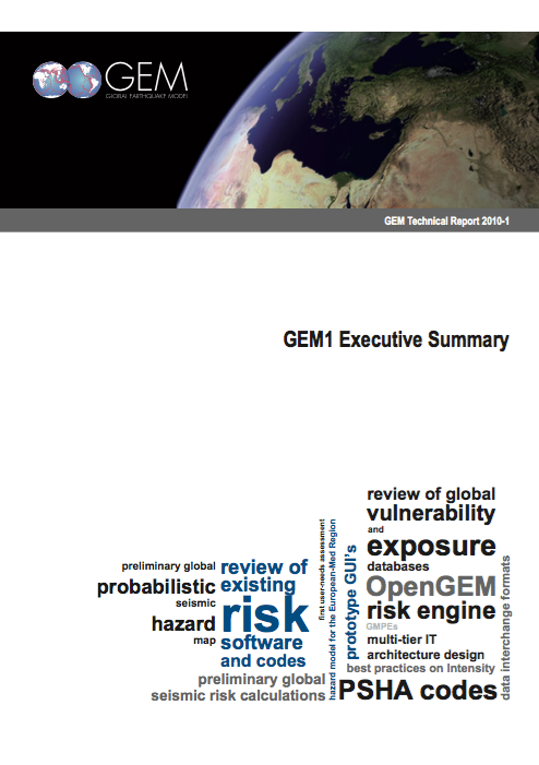 GEM1 Executive Summary | GEM Foundation